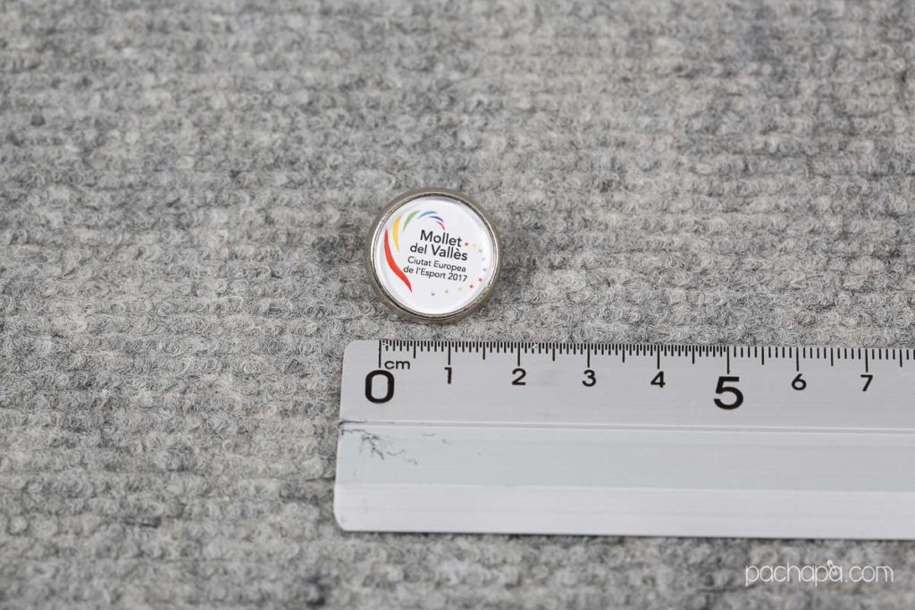 Consumible de pines de metal, redondos o cuadrados para personalizar