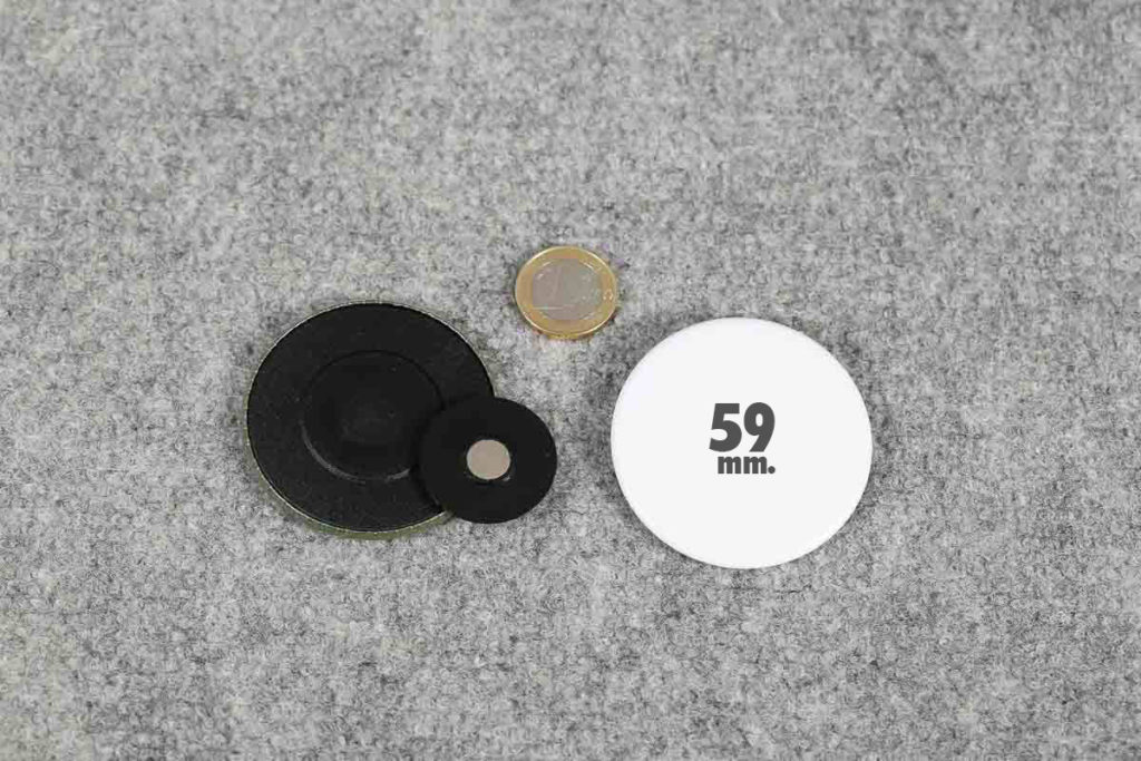 Chapas de imán para ropa personalizadas, ¡iman doble!